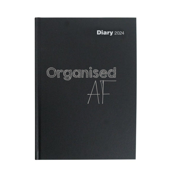 Organised AF 2024 A5 Week To View Diary – Oh Flora