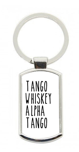 Tango Whiskey... Keyring – Oh Flora